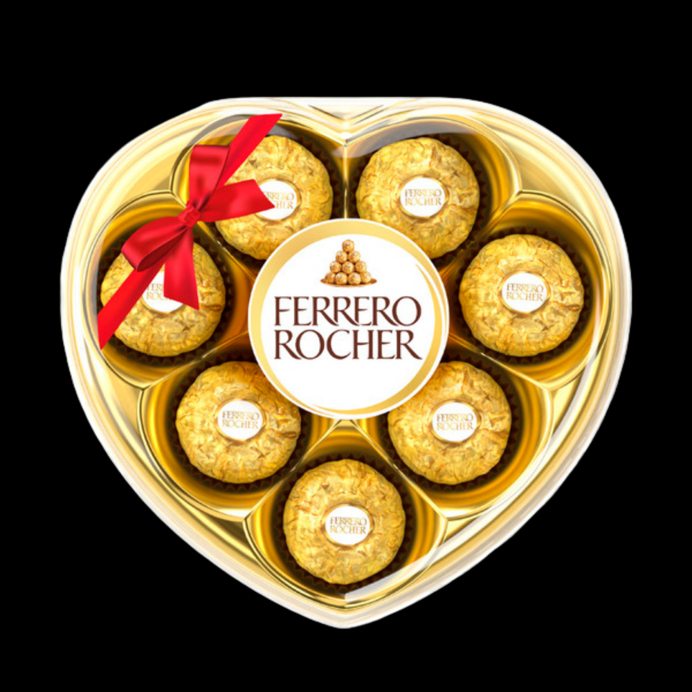 Ferrero Rocher Heart Chocolate Gift Box 100g – My Eternal Flower
