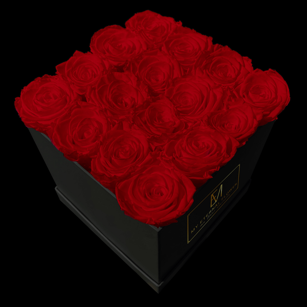 Luxe Square - 16 Eternal Roses – My Eternal Flower